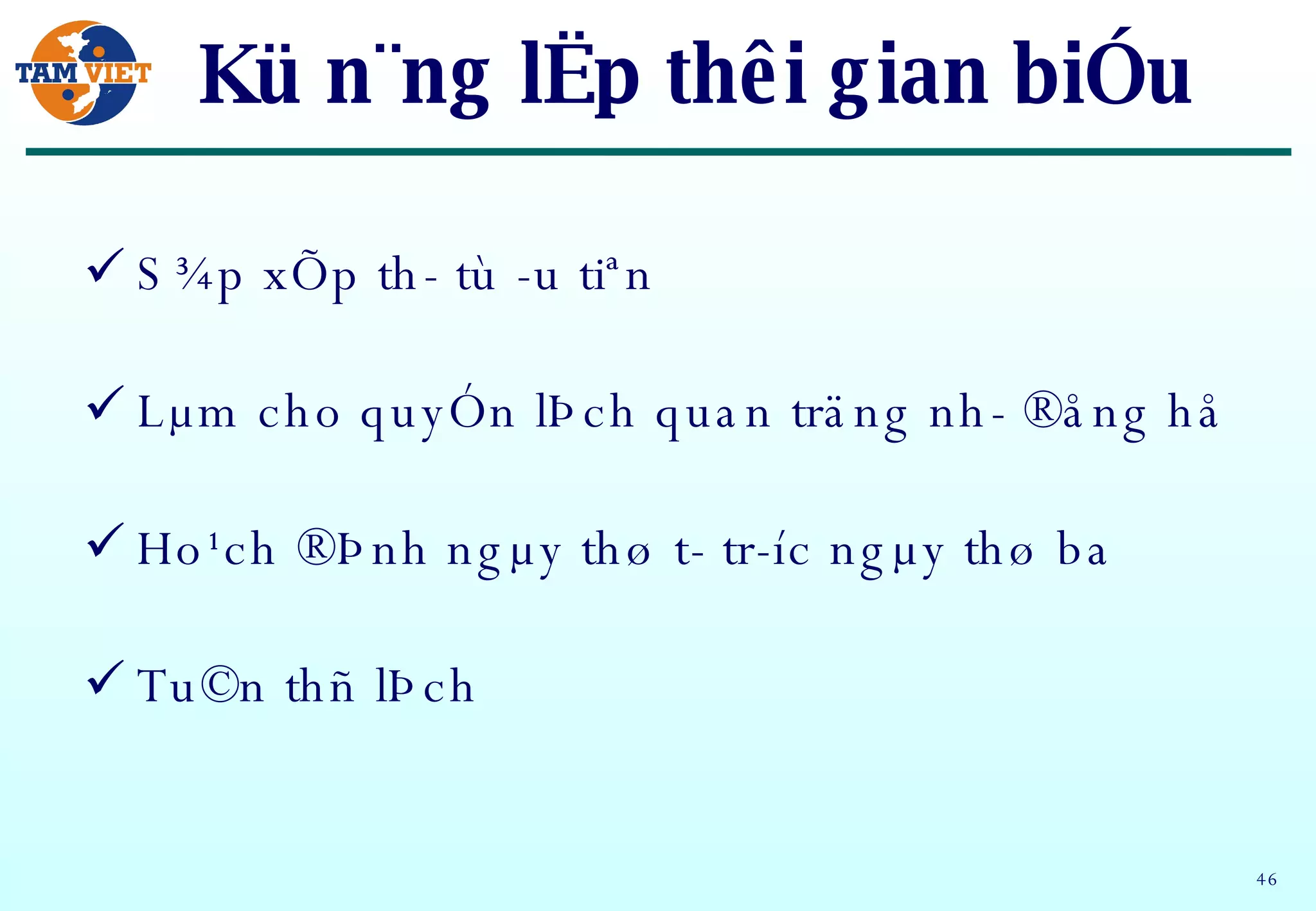 Time Management Skills Updated | PPT