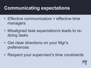 Time Management - PGN Workshop | PPT