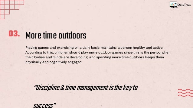 Time management Tips: Which makes our children’s future better. | PPT