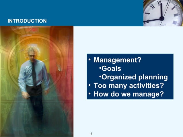 Time managment | PPT | Business | Business and Finance