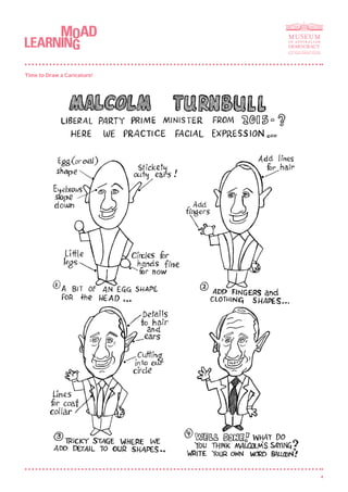 Time to draw a caricature | PPT