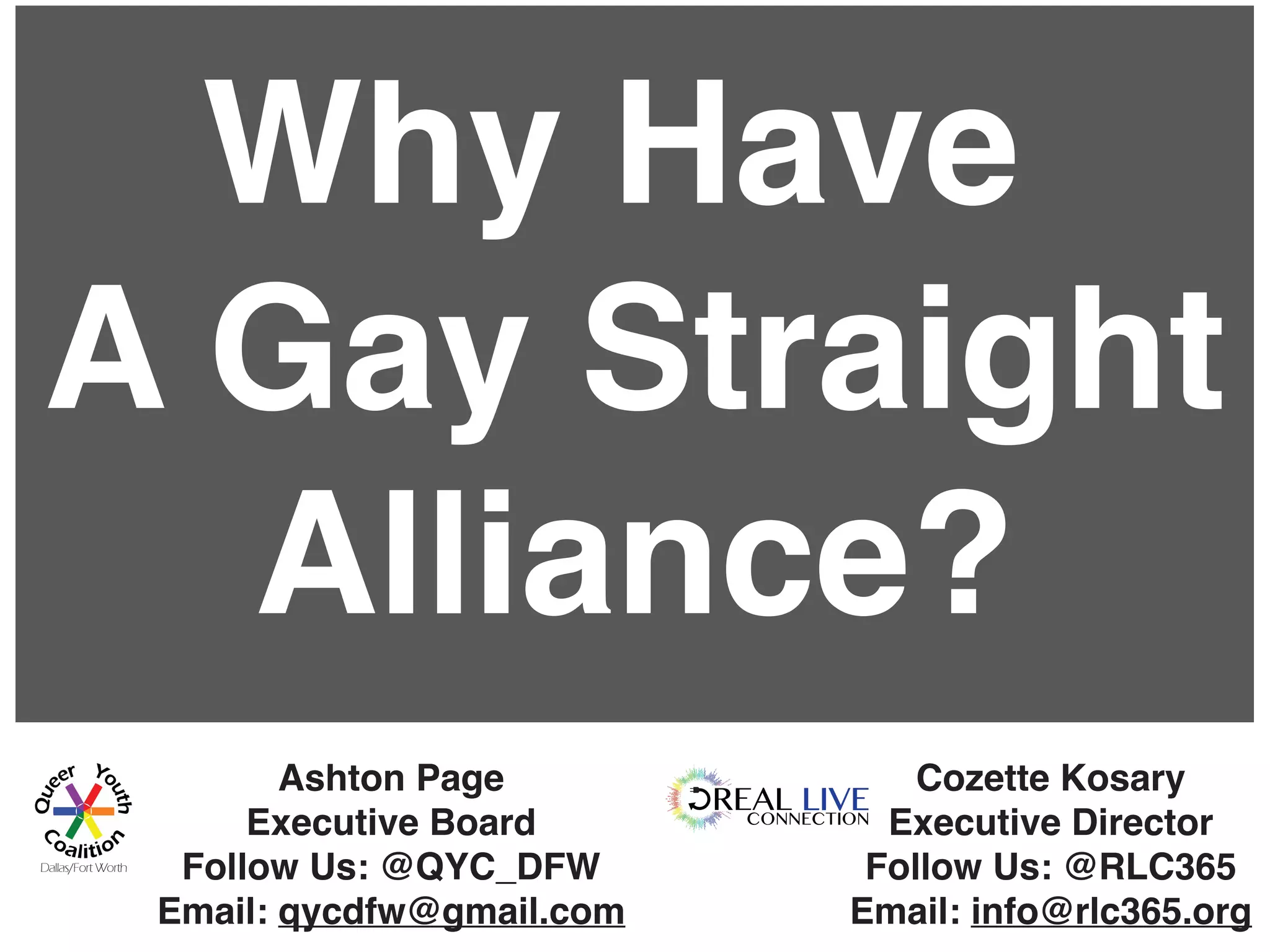 Why Have a Gay Straight Alliance? | PDF