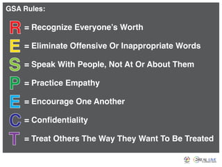 Why Have a Gay Straight Alliance? | PPT