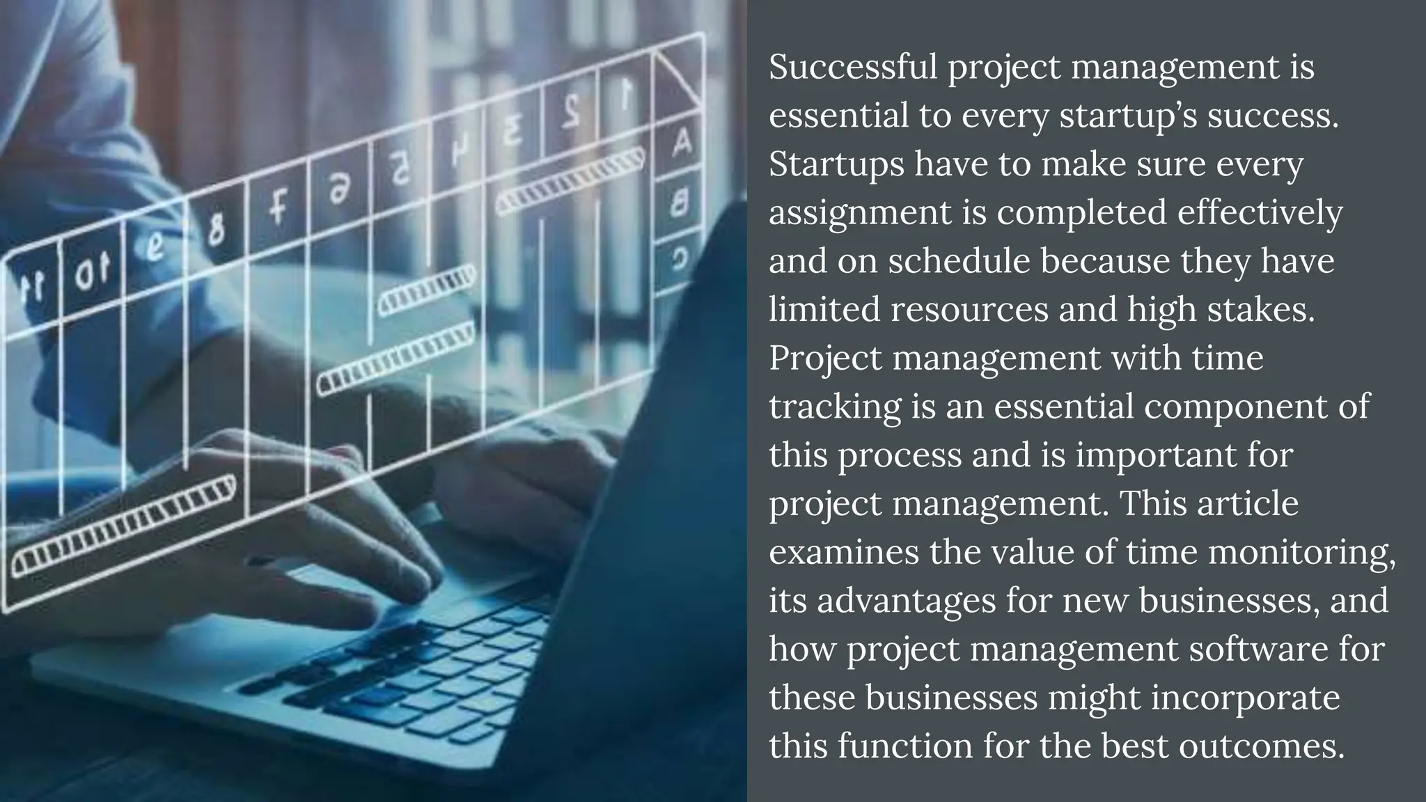 Time-tracking’s Place in Startup Project Management Effectiveness.pptx