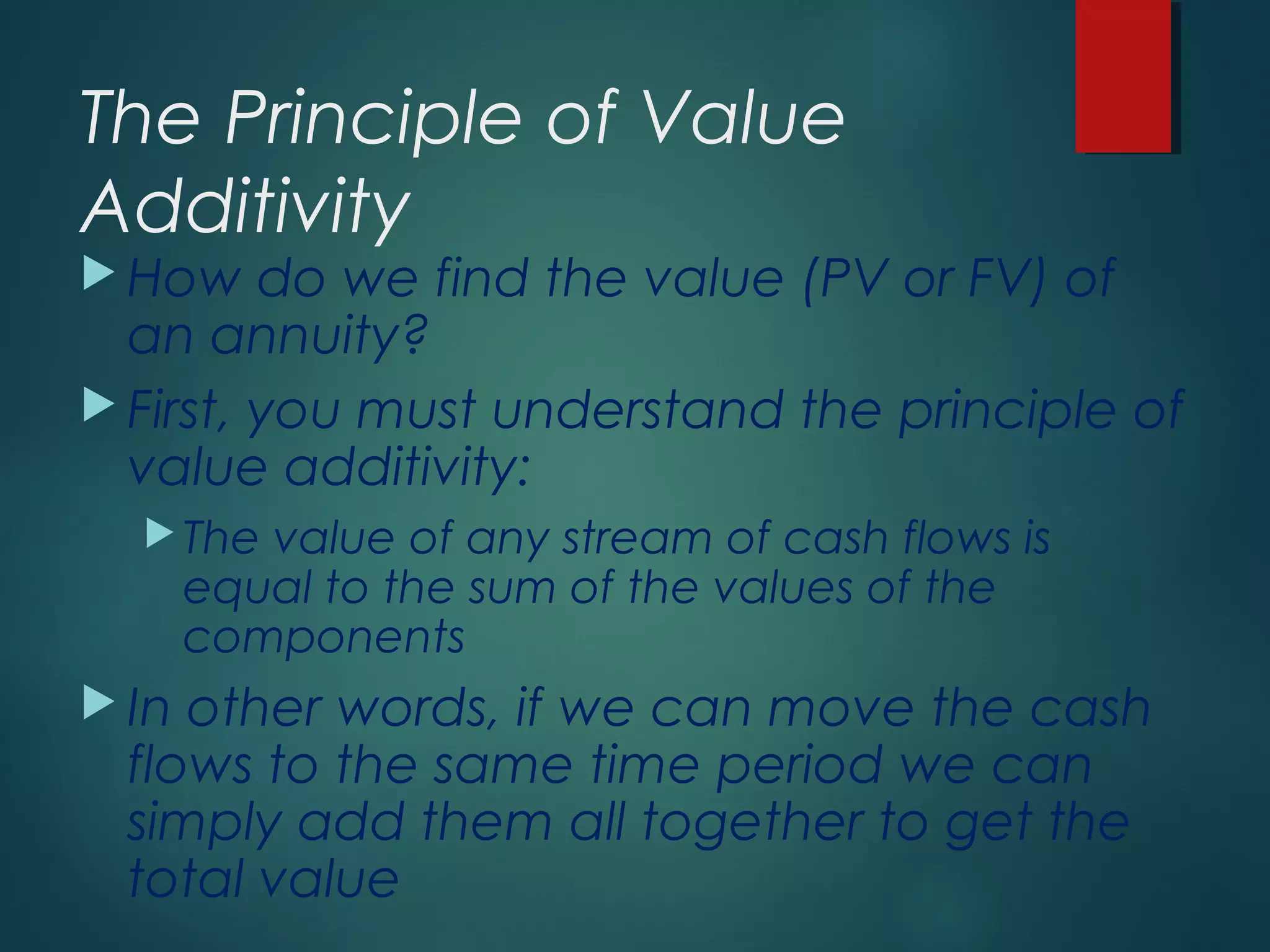 Time value-of-money | PPT