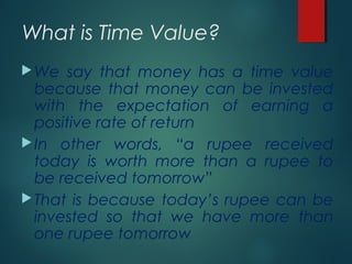 Time value-of-money | PPT