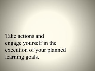 SUCCESSFUL LEARNING THROUGH A TIME PLAN | PPTX