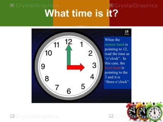 Time 3rd 5th grade | PPTX