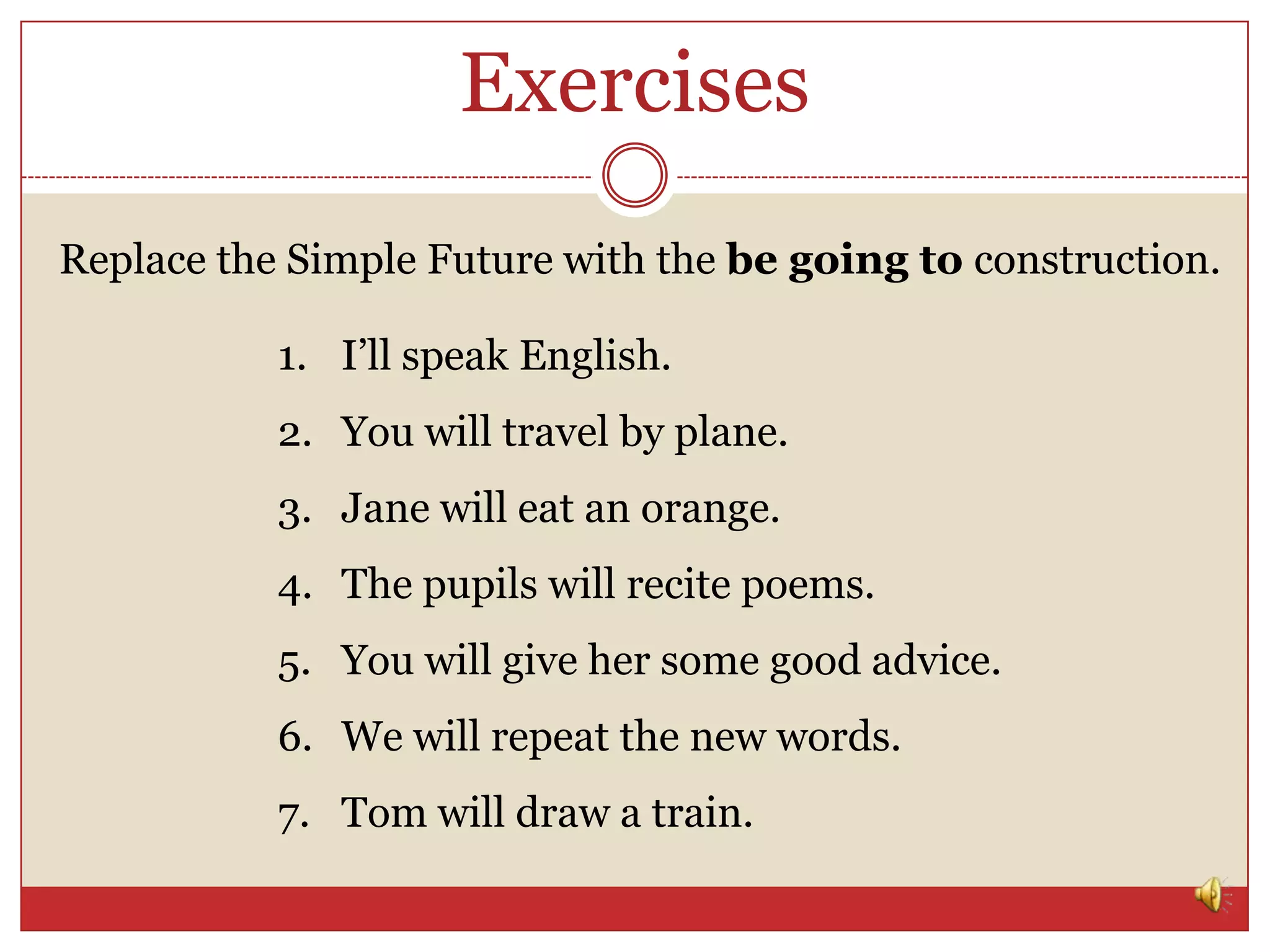 Time9 to be going to | PPTX