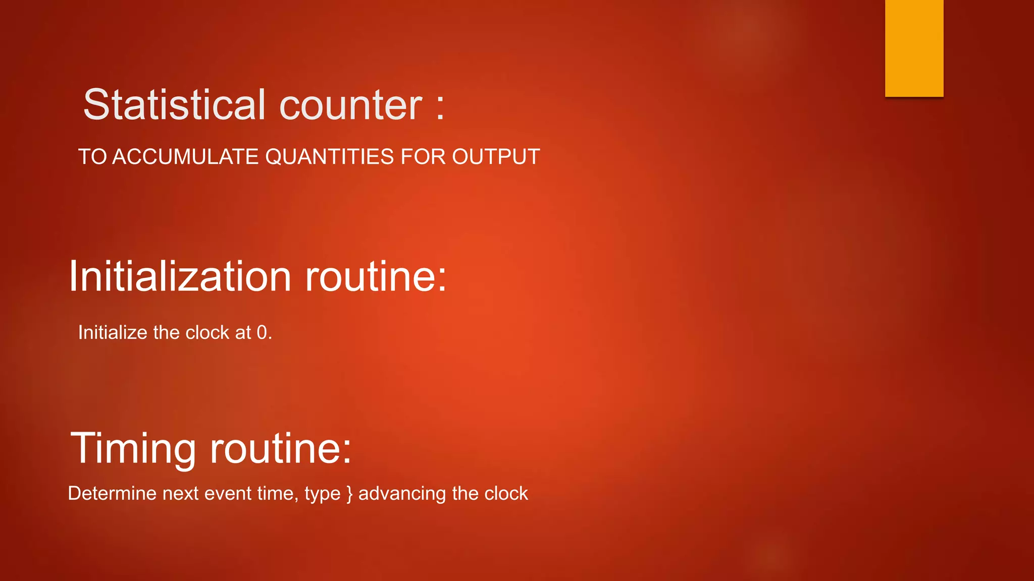 Time advance mehcanism | PPTX