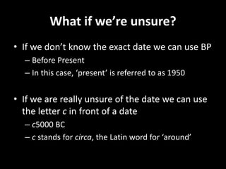 Time and ages powerpoint | PPT