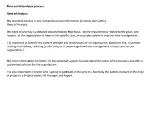 Time and Attendance | PPTX