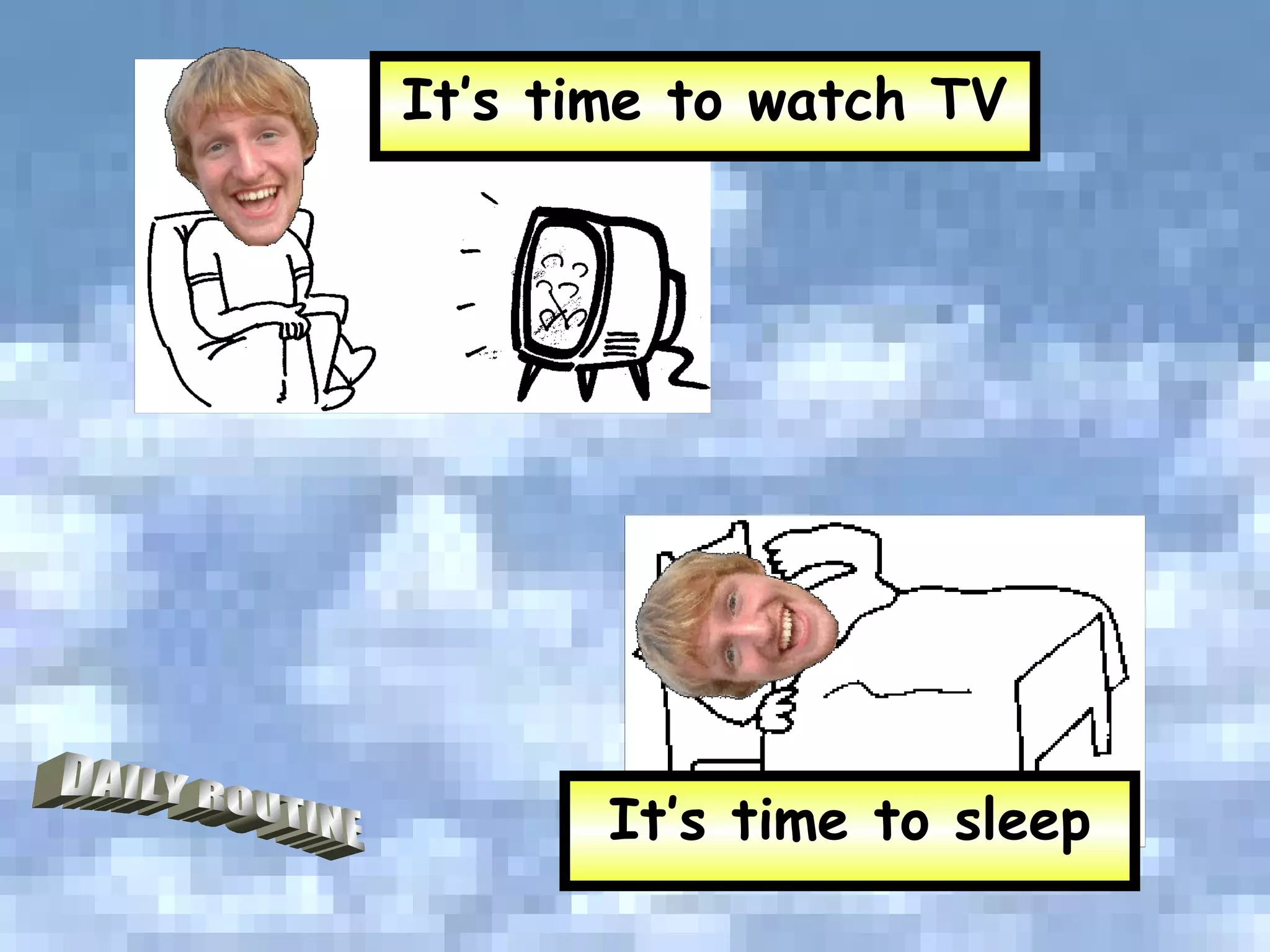 Tom's TEFL - Time And Daily Routine | PPT