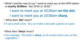 Time and Frequency | PPTX