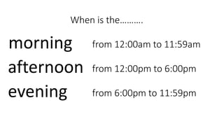 Time and Frequency | PPTX