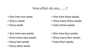 Time and Frequency | PPTX