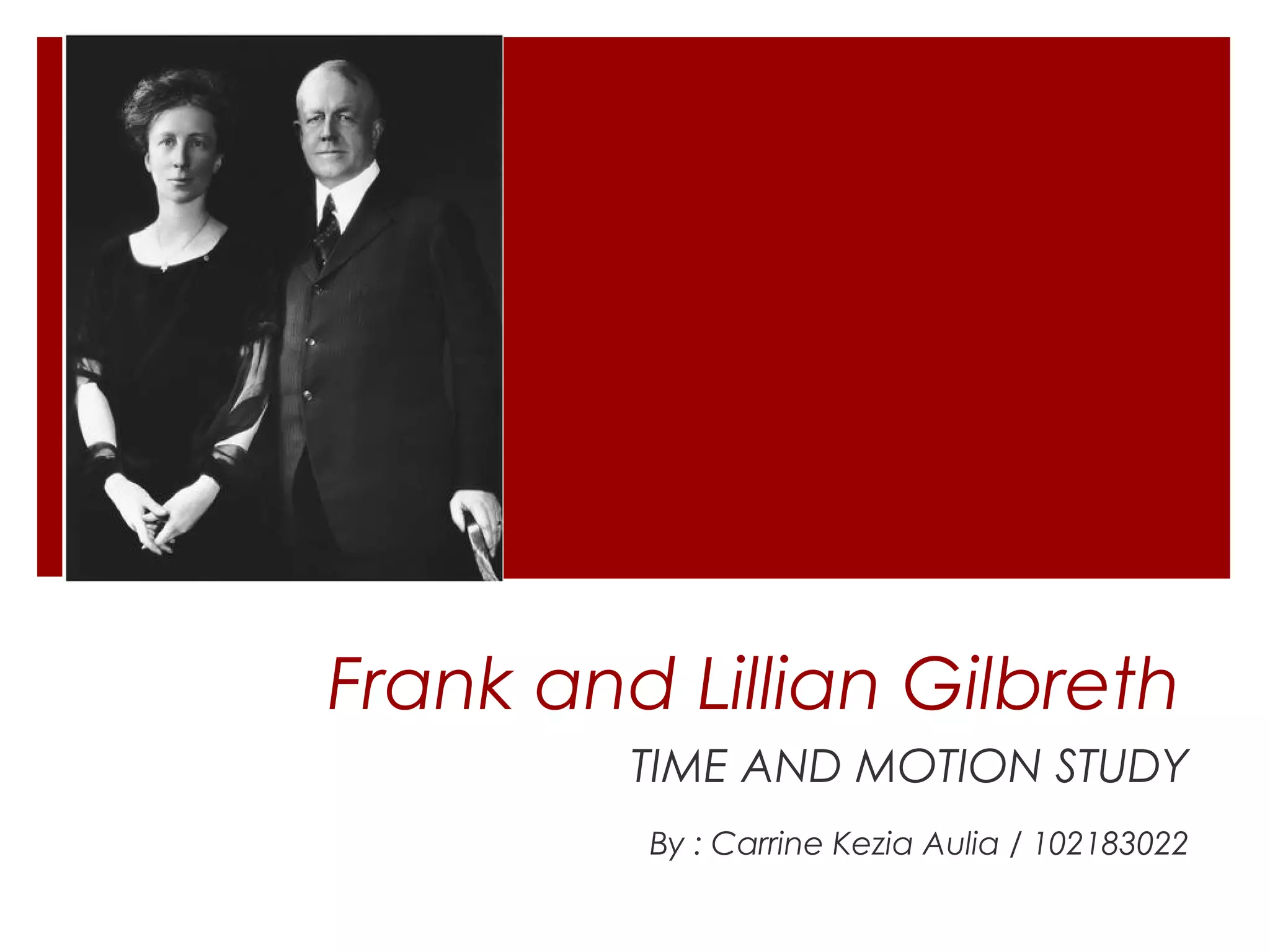 Time and Motion Studies | PPT