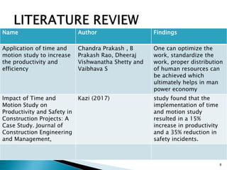 TIME AND MOTION STUDY IN CONSTRUCTION INDUSTRY.pptx