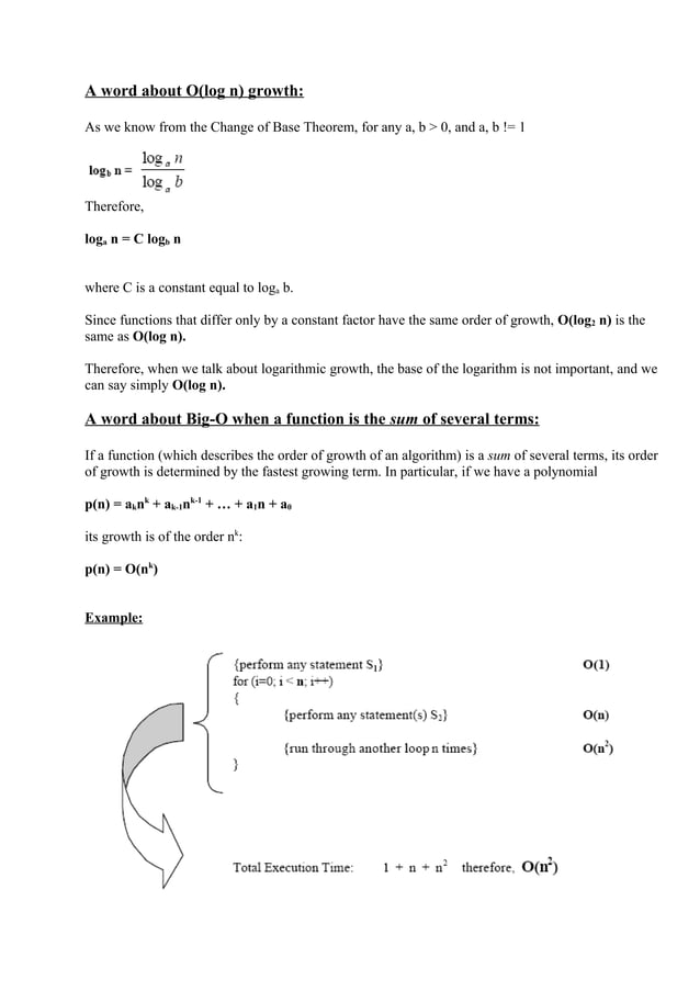 Time And Space Complexity Doc