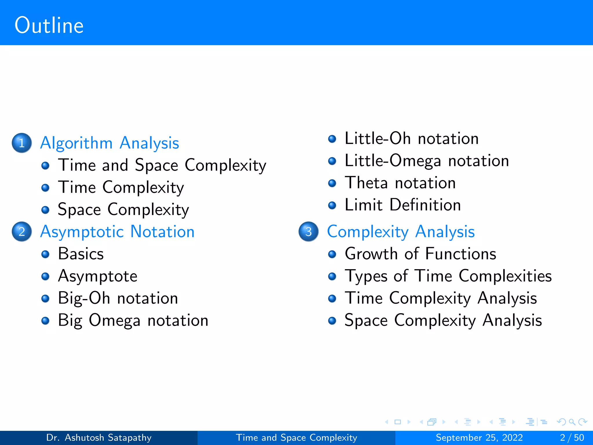 Time and Space Complexity | PDF