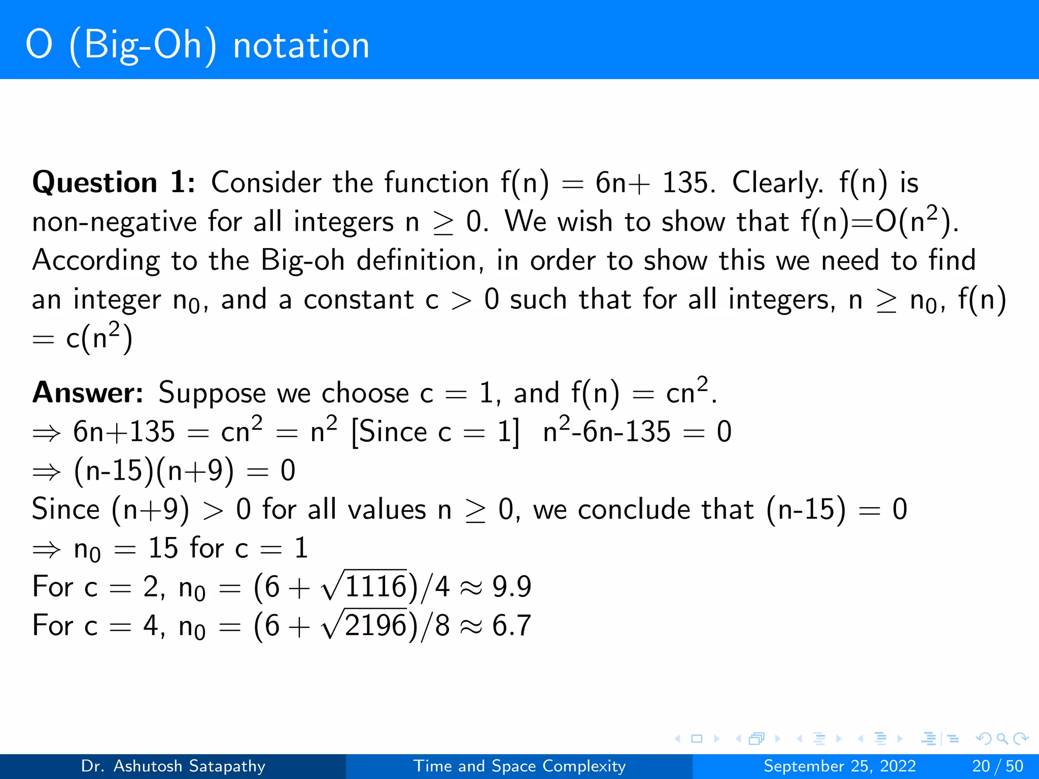 Time And Space Complexity Pdf Programming Languages Computing
