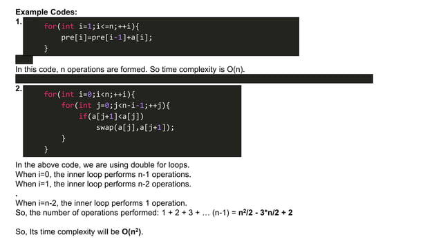 Time and Space Complexity Analysis.pptx | Programming Languages | Computing