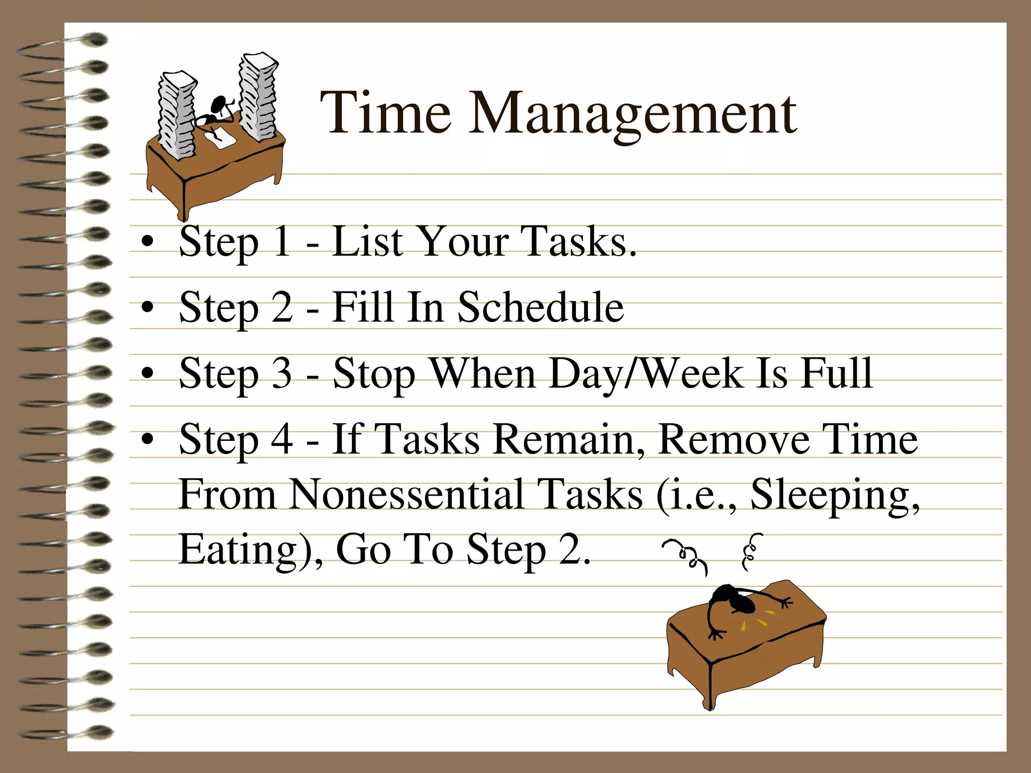 Time and stress management | PDF | Career Advice | Careers