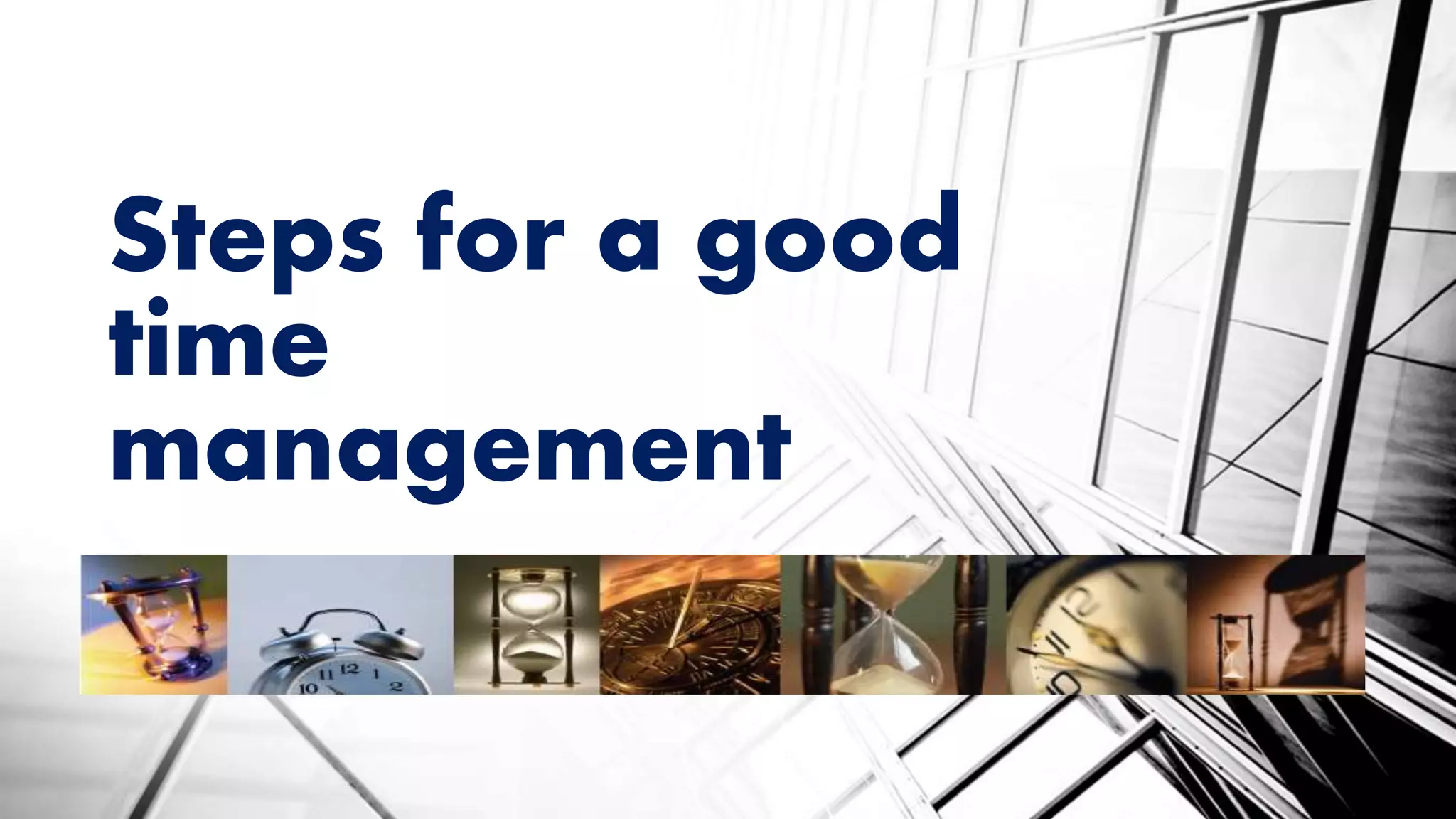 Time and stress management | PPTX