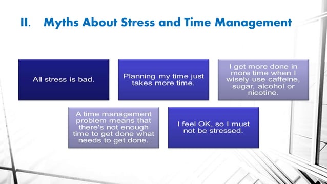 Time and stress management | PPTX