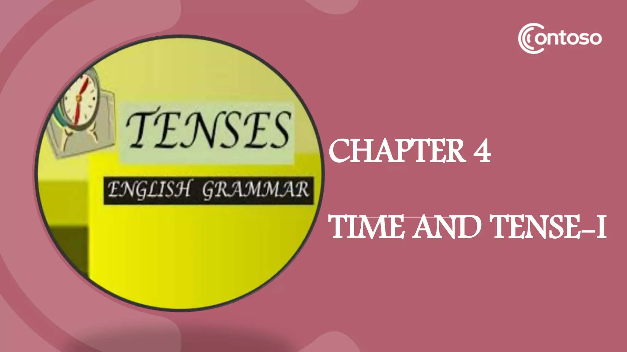Time and tense 1 | PPTX