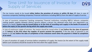 Time and Value of Supply under GST | PPTX