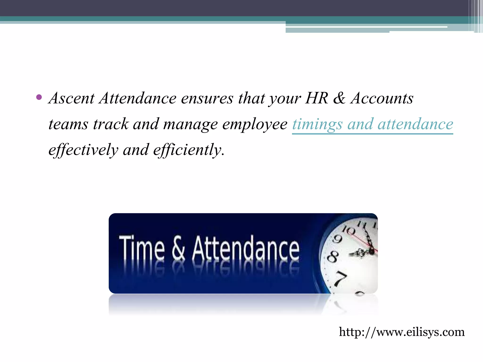 Time & attendance | PPTX
