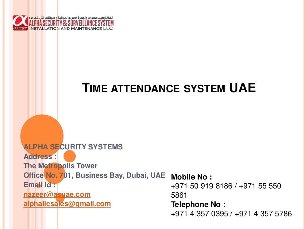 Time attendance system UAE.pptx
