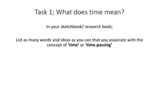Time based presentation | PPTX