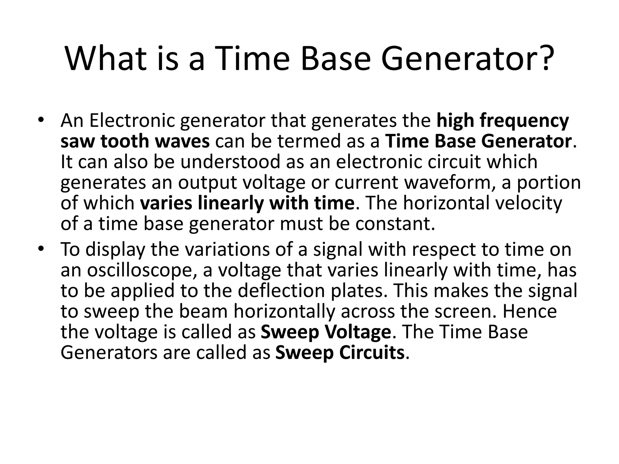 Time Base Generators or Sweep Circuits.pptx
