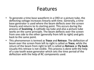 Time Base Generators or Sweep Circuits.pptx | Physics | Science