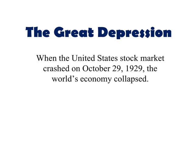 Time between the wars | PPT