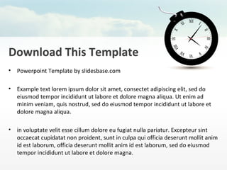 Time Bomb PowerPoint Template | PPT