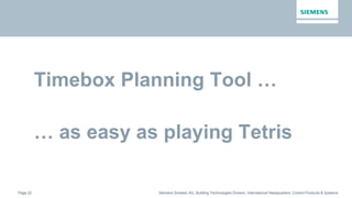Timebox Planning Widget @IBM InterConnect 2015 - Las Vegas | PPTX