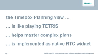Timebox Planning Widget @IBM InterConnect 2015 - Las Vegas | PPTX