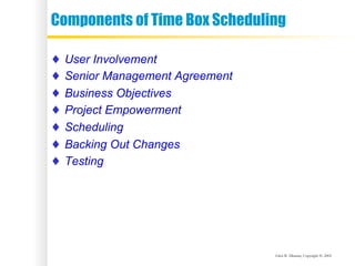 Time box scheduling | PPT