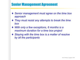 Time box scheduling | PPT