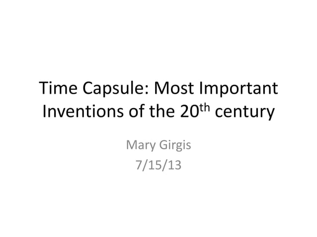 Time capsule | PPT