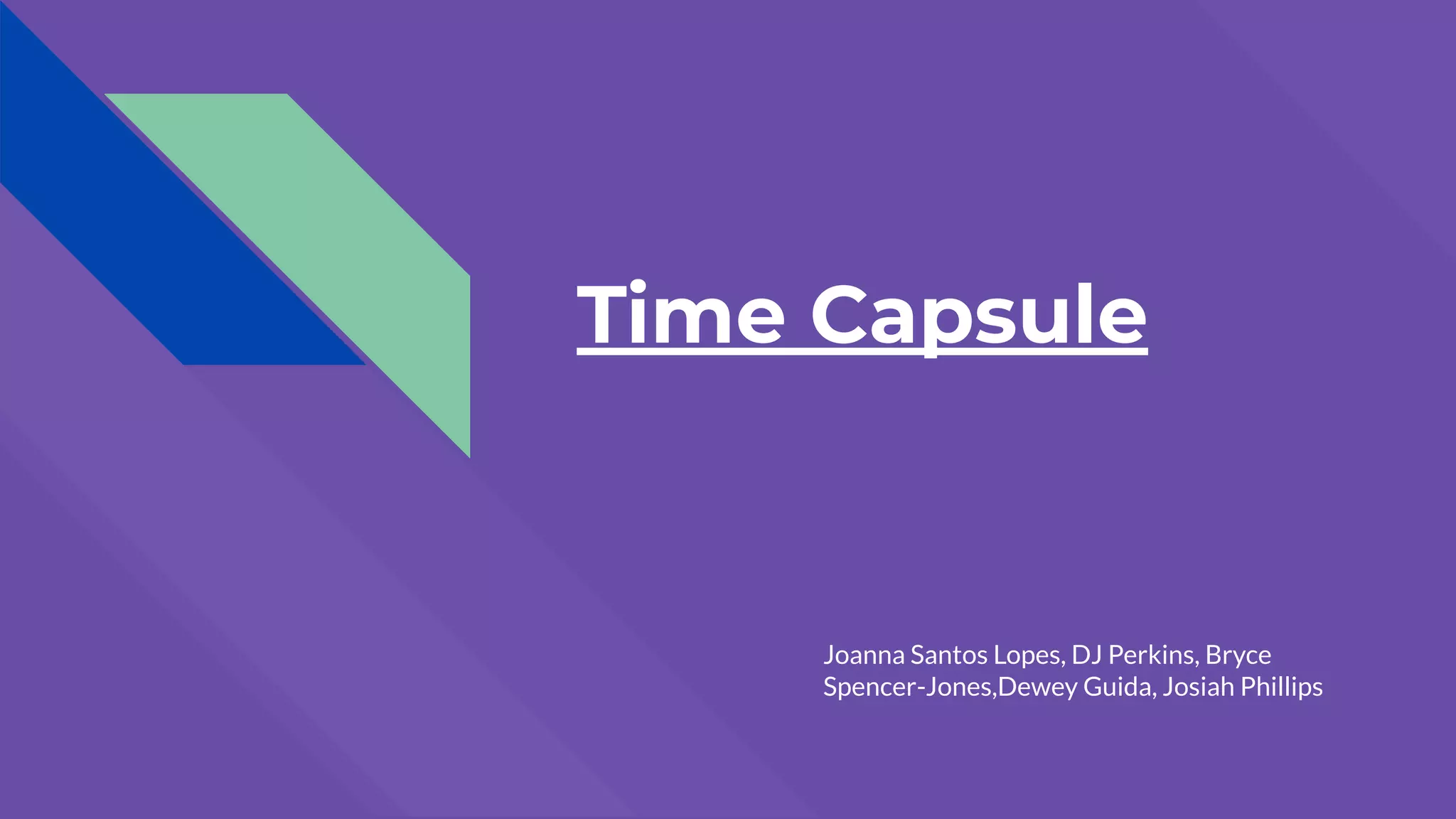 Time capsule | PDF