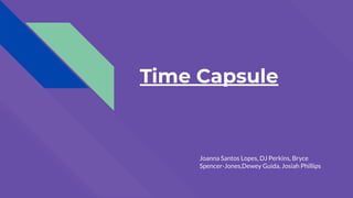 Time capsule | PDF