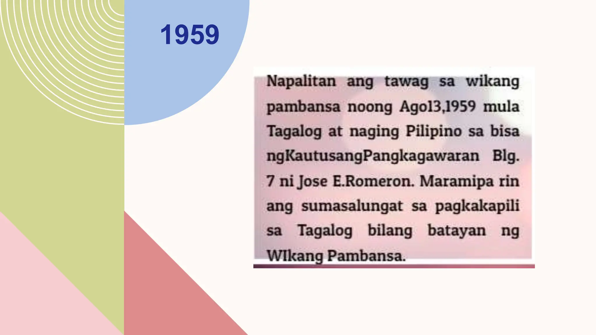 TIMECHART NG MGA PANGYAYARI SA KASAYSAYAN SA PAGKAHIRANG.pptx