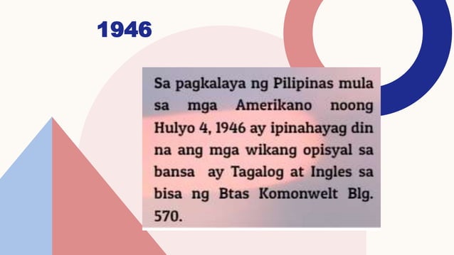 TIMECHART NG MGA PANGYAYARI SA KASAYSAYAN SA PAGKAHIRANG.pptx