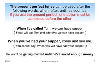 Time clauses | ODP