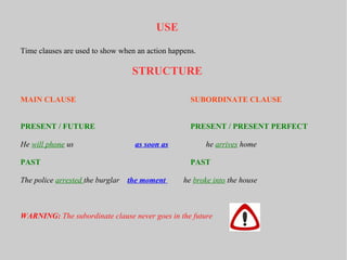 Time clauses | PPT