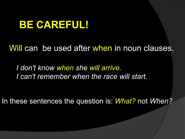 Time clauses (1) | PPT